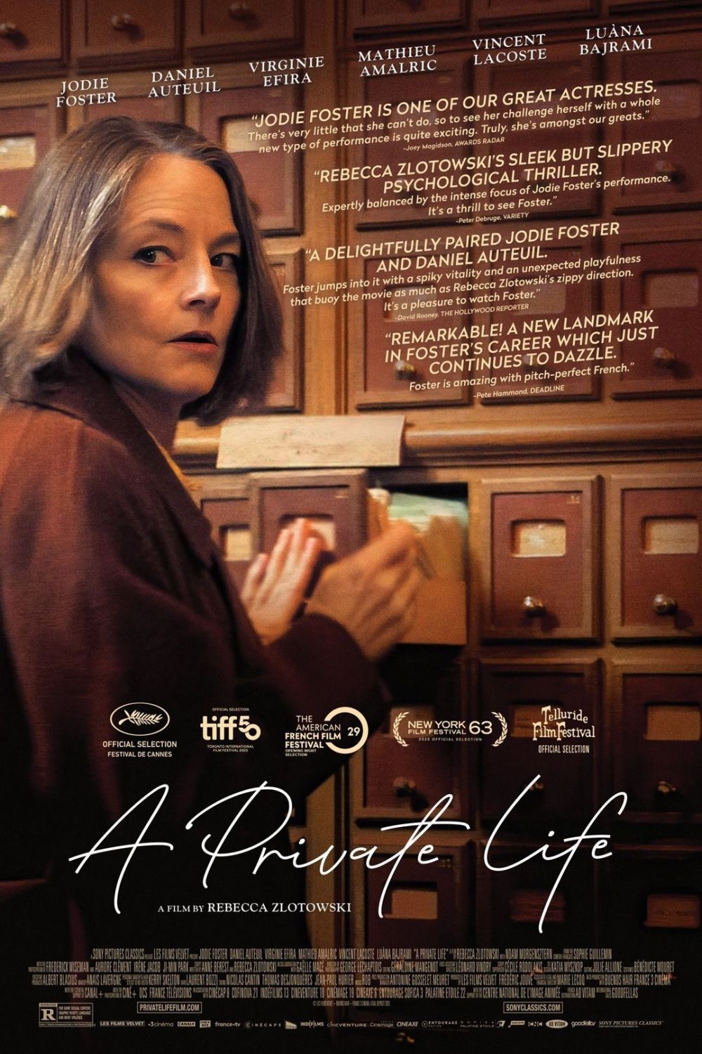 A Private Life New York City.com : Synopsis