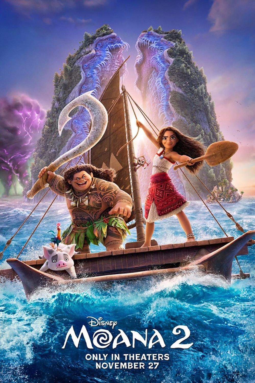 3D SDX Moana 2 Movie Times | Showbiz Kingwood