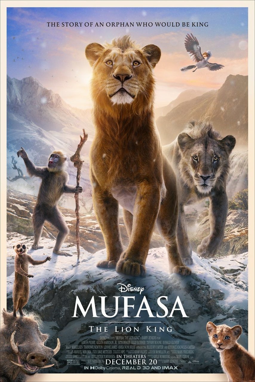 3D Mufasa: The Lion King Movie Times | Showbiz Fall Creek