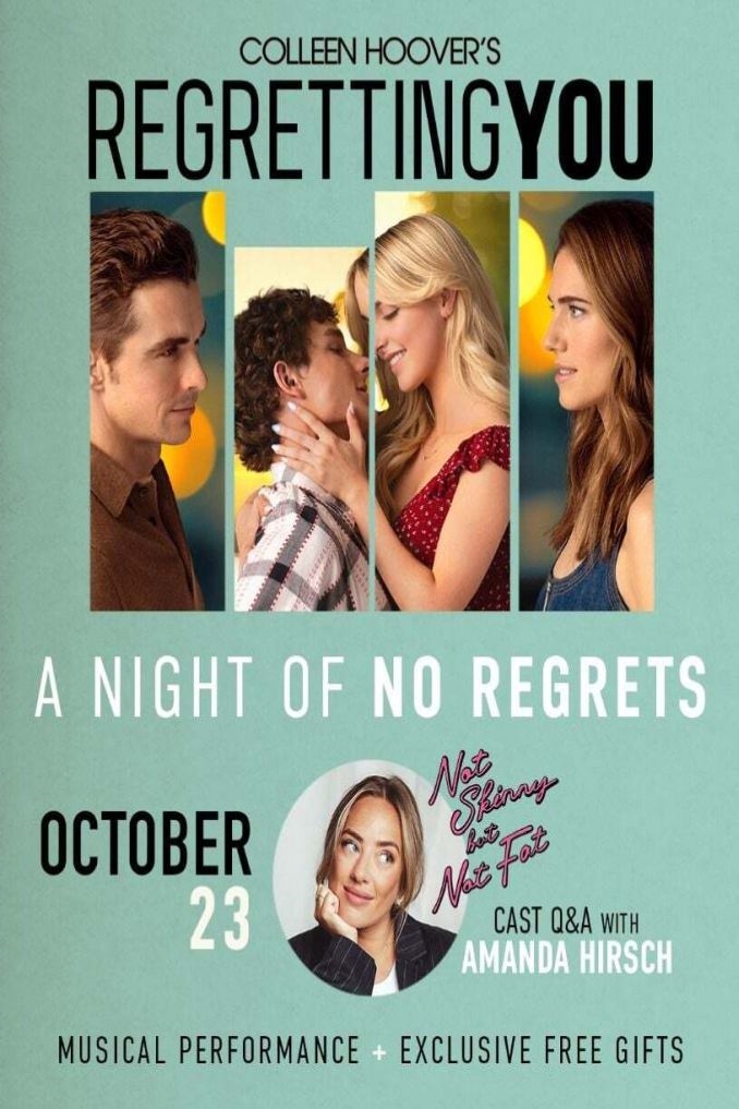 Regretting You: A Night of No Regrets Movie Event New York City.com ...